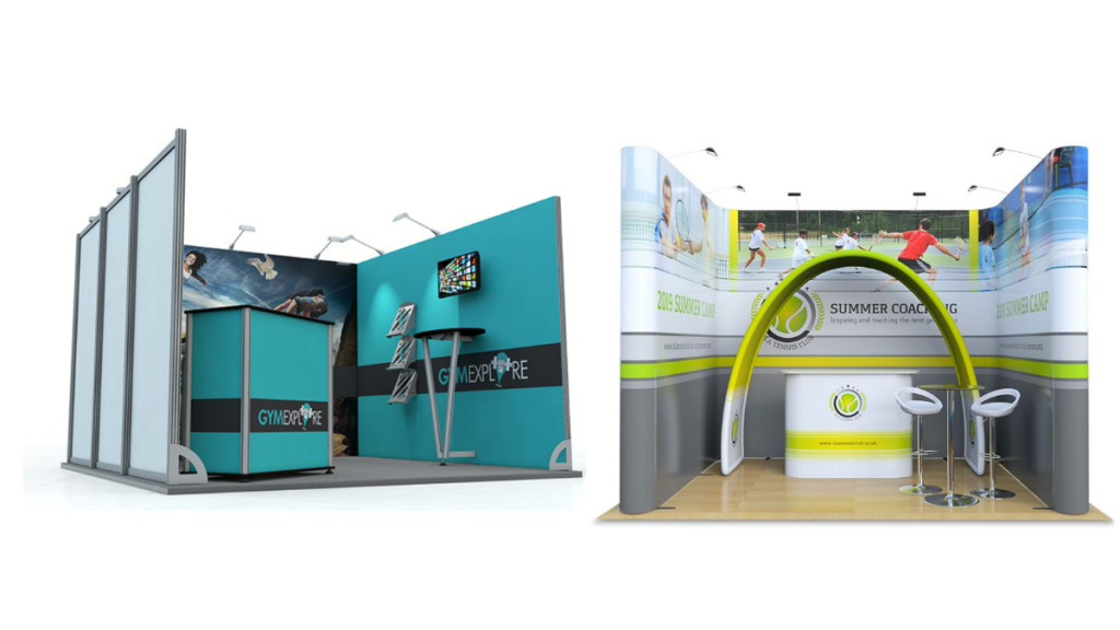 U Shape Exhibition Stands - prMac